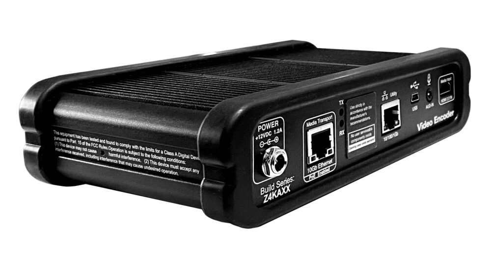 ZyPer4K-XS Encoder Copper Product Number: Z4KENCC3XS - ZeeVee
