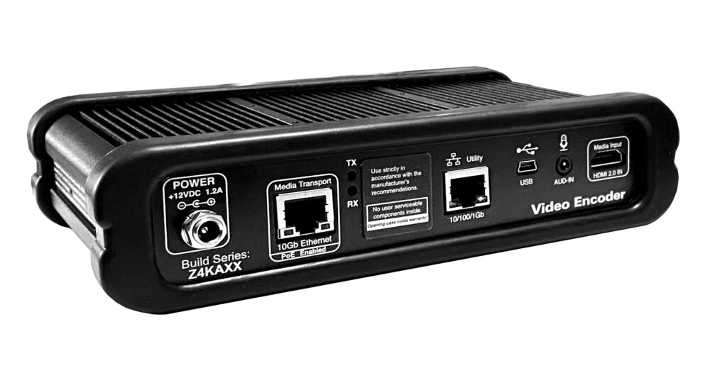 ZyPer4K-XS Encoder Copper Product Number: Z4KENCC3XS - ZeeVee