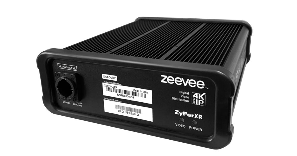 ZyPer4K-XR Encoder Multi-Mode Fiber Rugged Enclosure Product Number ...